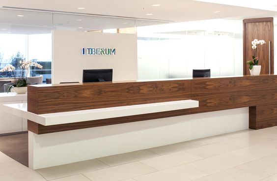 Custom-Made Reception Counter – mechano-furniture