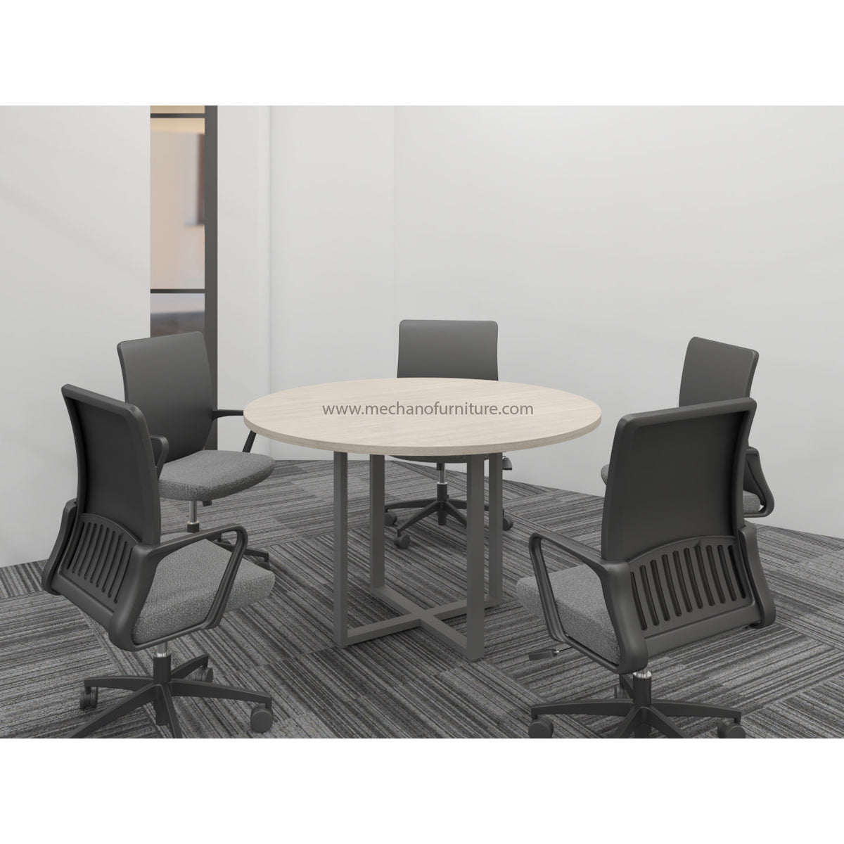 WT-10-Round Meeting Table – mechano-furniture